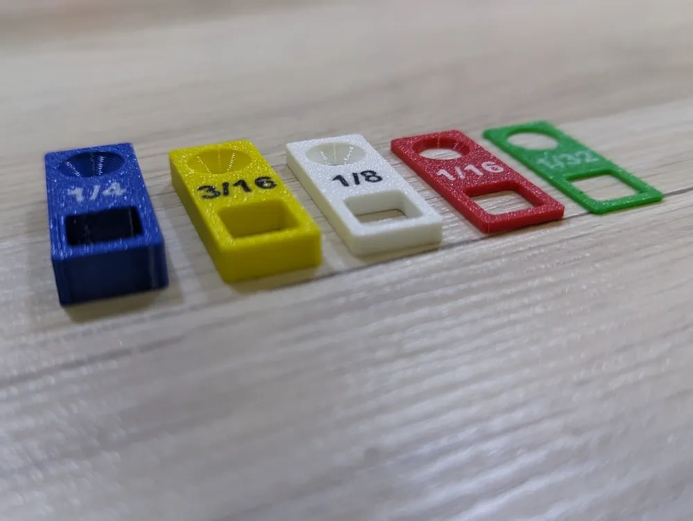 Shims ¹⁄₄, ³⁄₁₆, ¹⁄₈, ¹⁄₁₆, ¹⁄₃₂ 来自 Marc Elbichon - MakerWorld