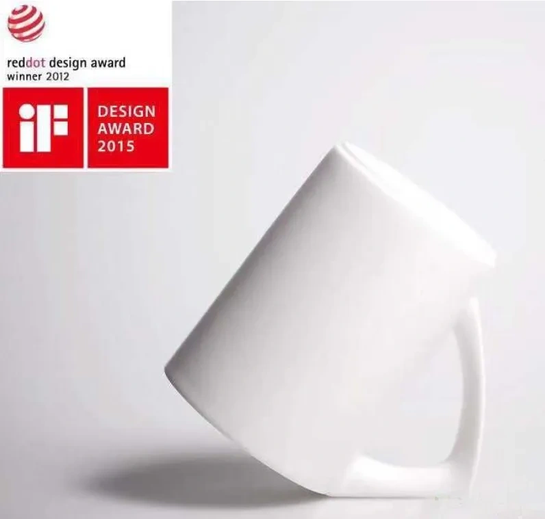 红点设计：40度倾斜杯子——Bevel -Cup 来自 啊浪 MakerWorld：免费下载 3D 模型