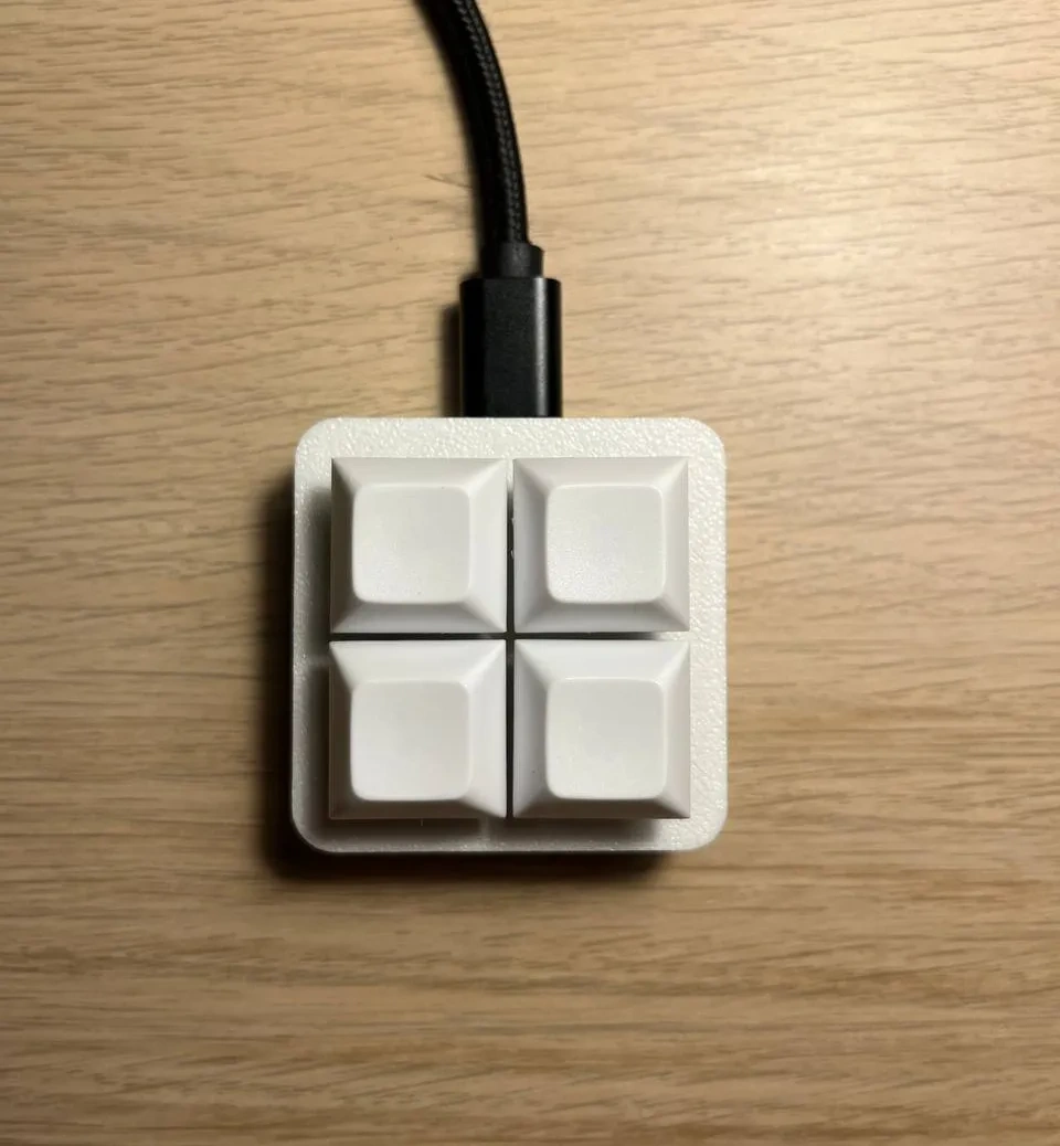 Macropad 4 MX键 来自 gualtierotti.tommaso - MakerWorld
