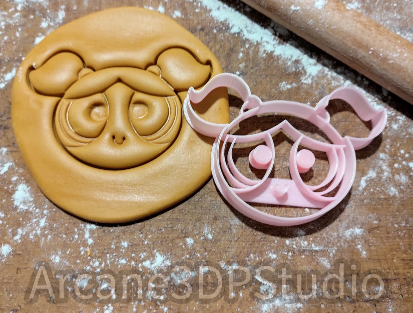 PowerPuff Girls - Bubbles Cookie Cutter 来自 Moria3DPStudio - MakerWorld
