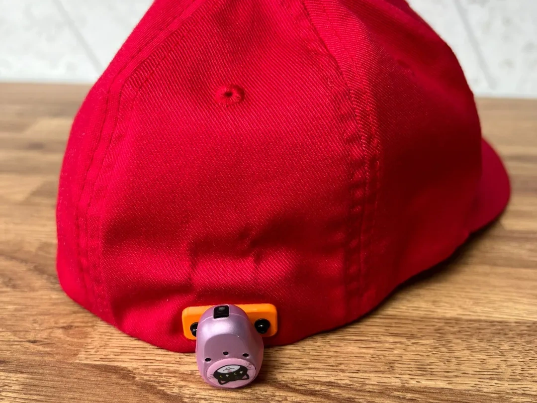 Bone Conduction Hearing Aid Baseball Cap Mount 来自 1810 Custom Designs ...