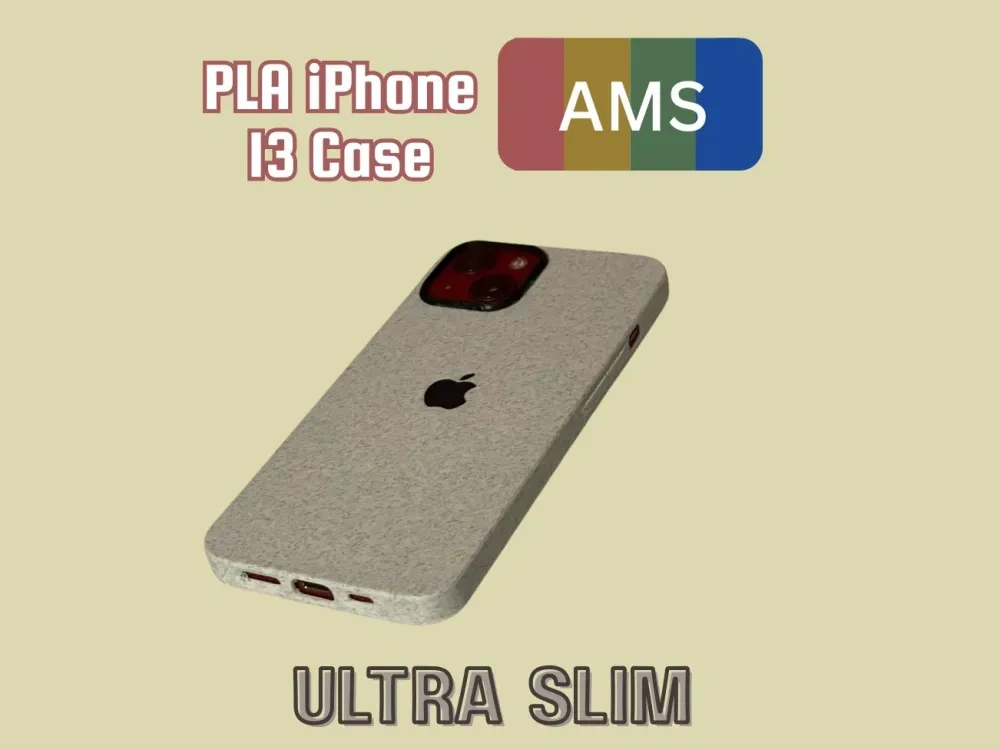 PLA iPhone 13 超薄手机壳 AMS 来自 Jonah - MakerWorld