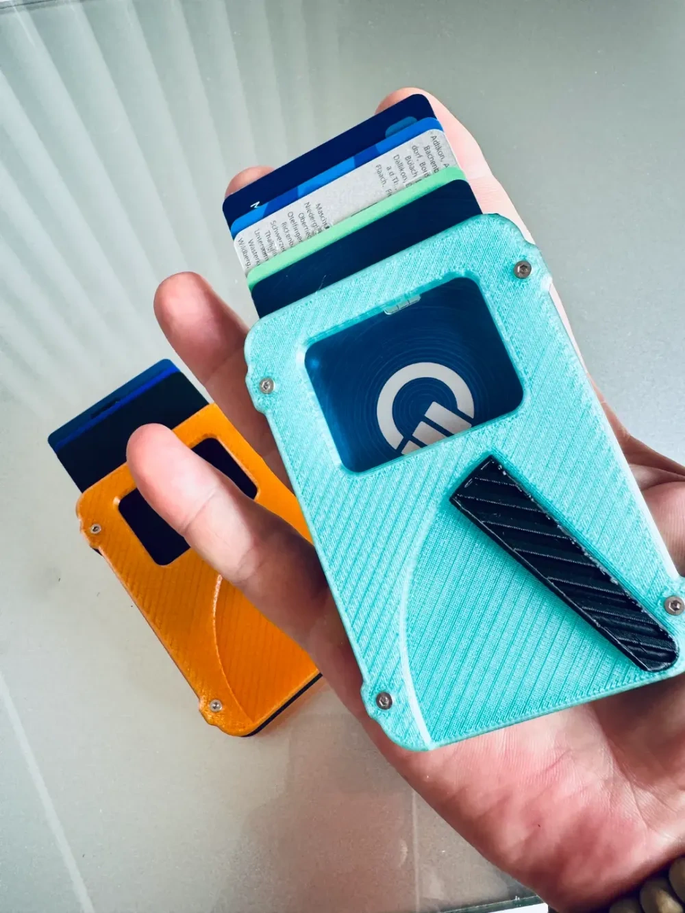 Yet Another Card Wallet (with lever and clip) 来自 Michele - MakerWorld