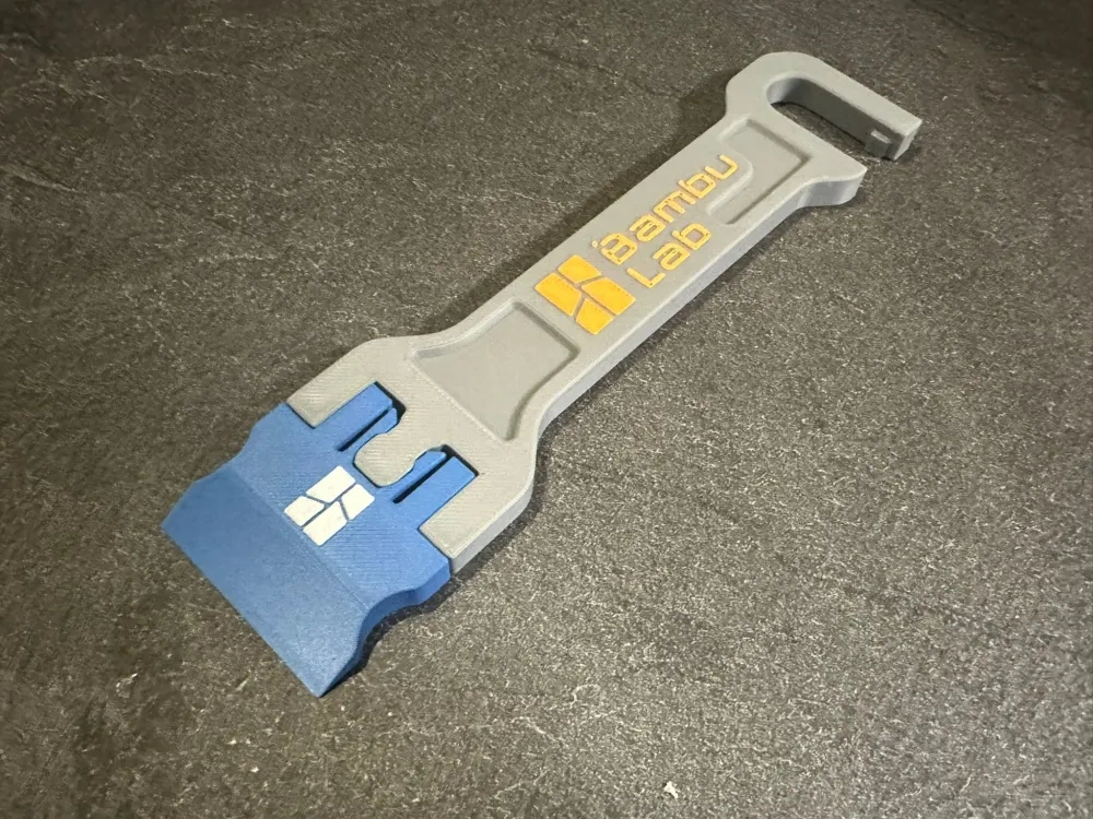 Bambu Lab P2S 门挂式热床刮刀 - 免费 3D 打印模型 - MakerWorld