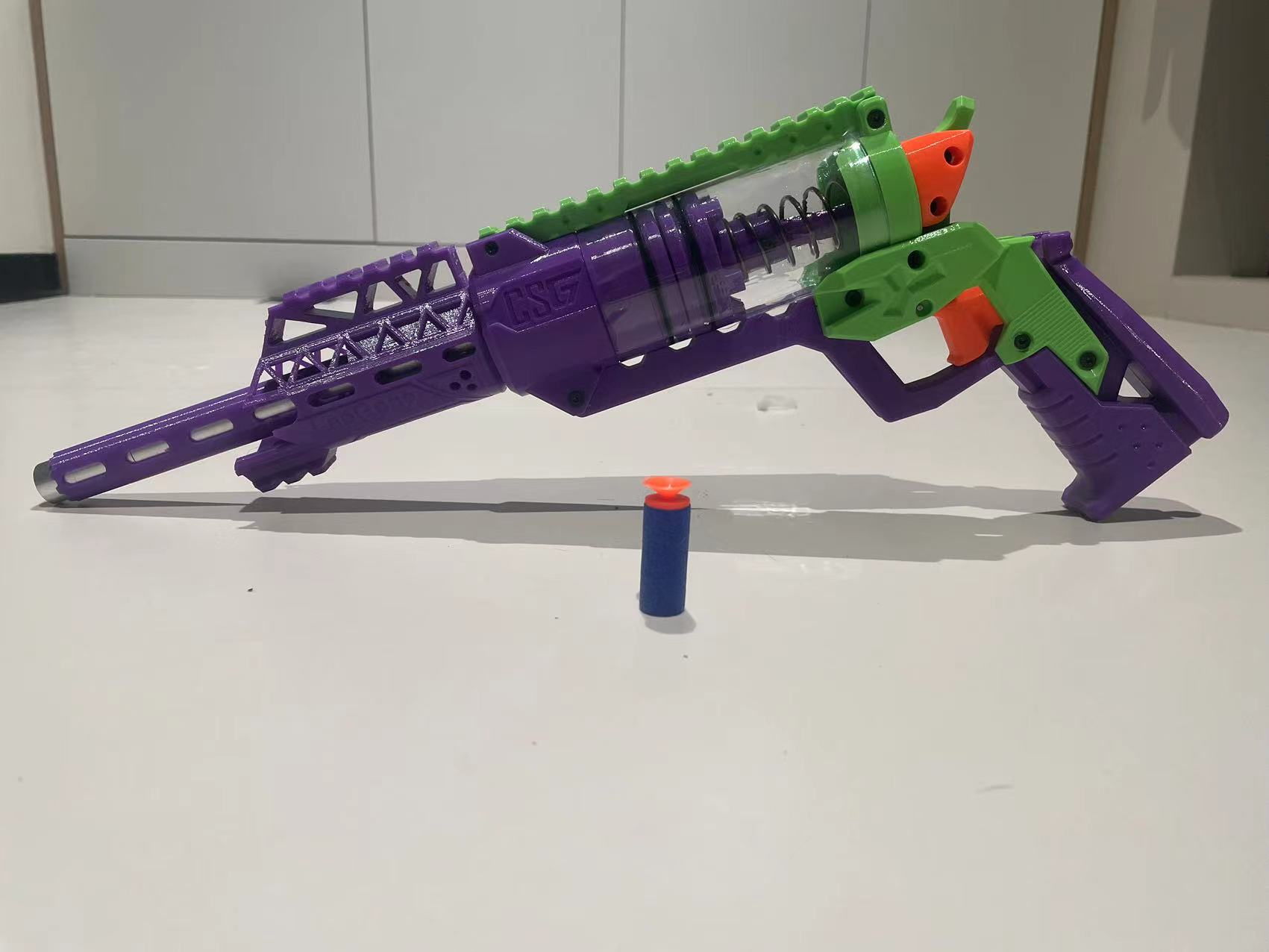 YEHW单发发射器--孔位精调优化 二次创作 - 来自 隔空出物 - MakerWorld