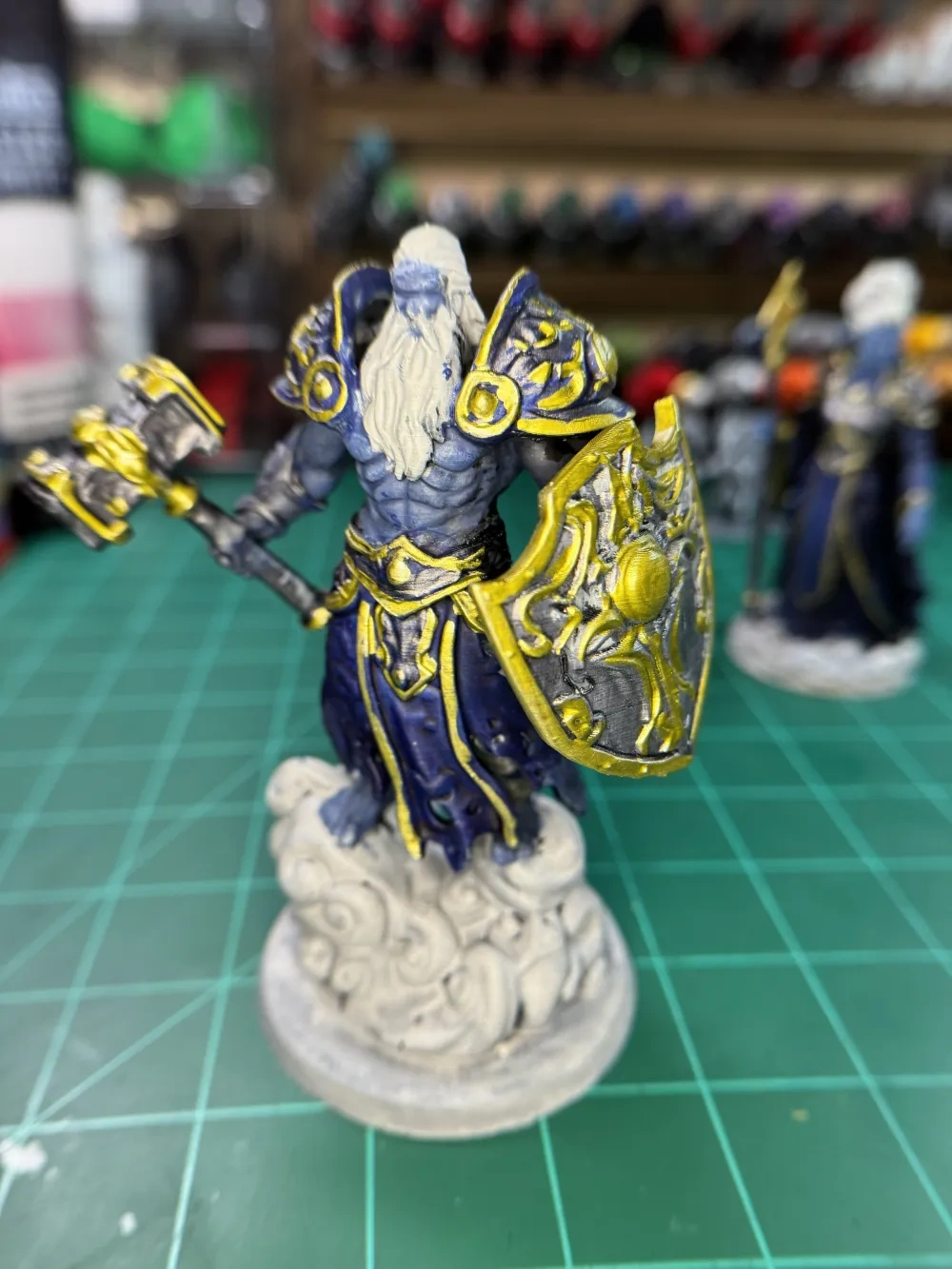 云巨人战士: DnD D&D 开拓者 迷你模型 来自 PlayerX MakerWorld：免费下载 3D 模型