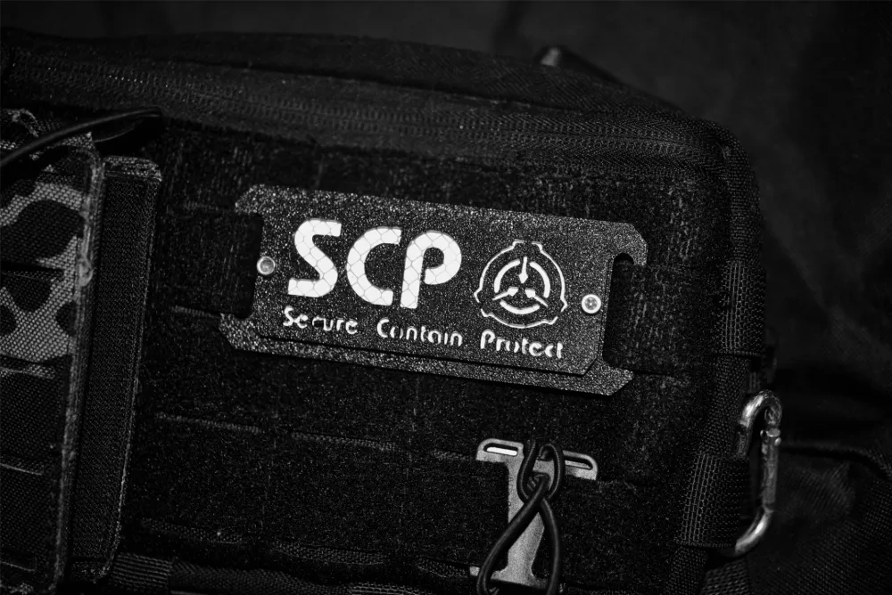 SCP_molle 士气章 来自 ShadyPear - MakerWorld