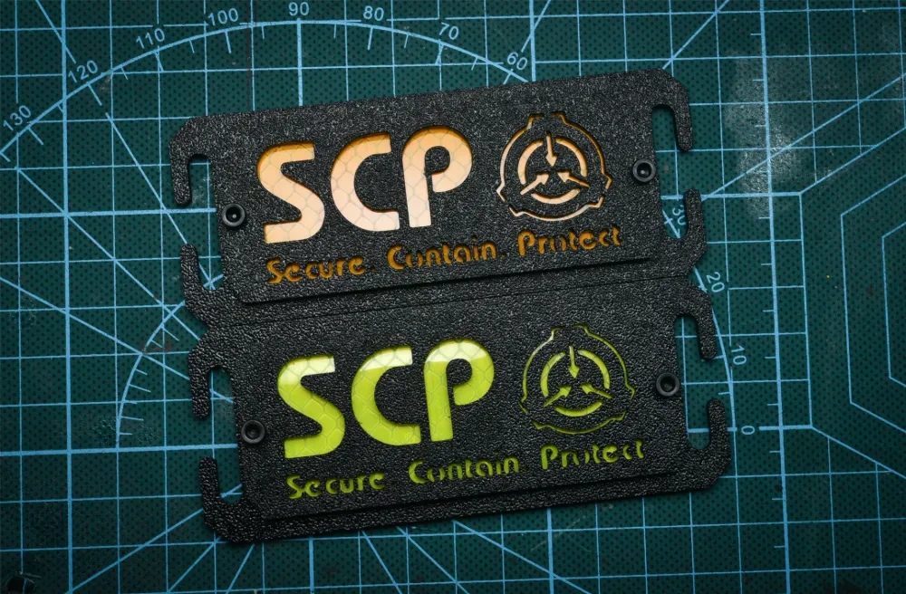 SCP_molle 士气章 来自 ShadyPear - MakerWorld