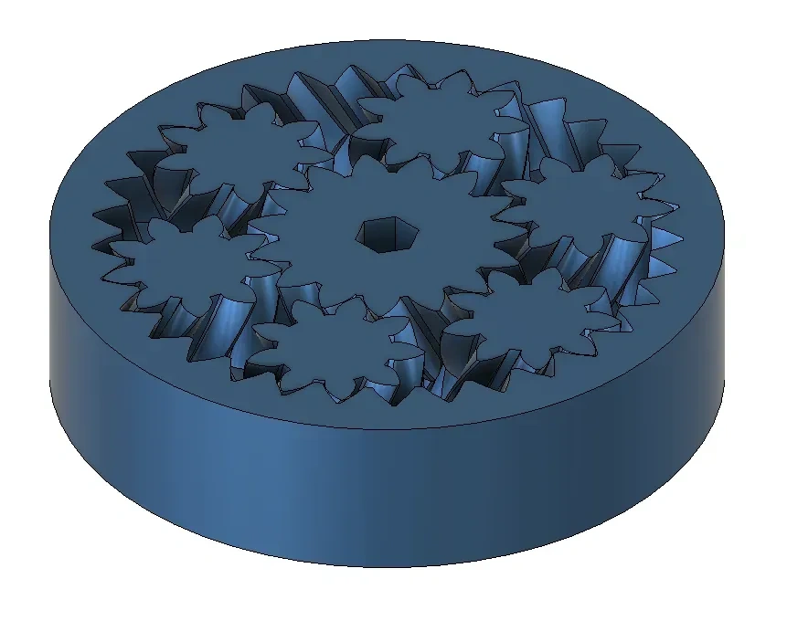 Print in place gear bearing 来自 Patopato_Design - MakerWorld