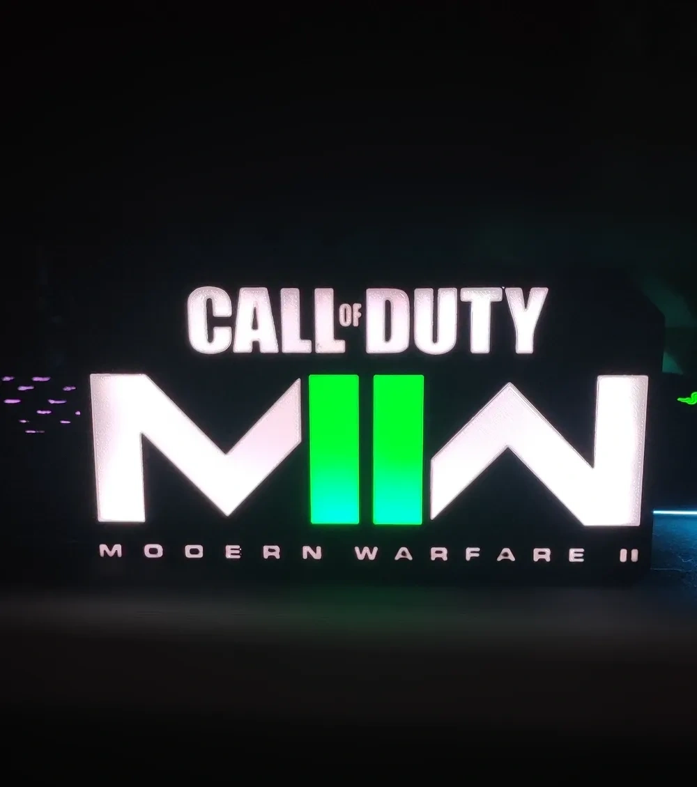 Call of Duty MWII Lightbox - 免费 3D 打印模型 - MakerWorld