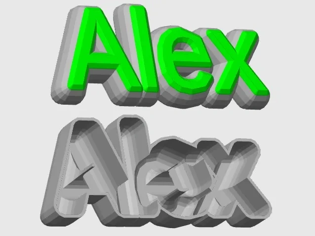 Parametric name box 来自 Alex - MakerWorld