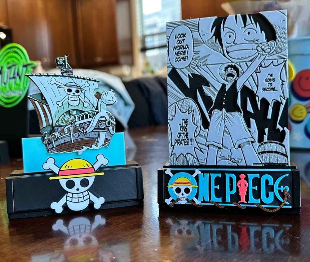 One Piece TCG Card Stand-Designed for .02 nozzle 来自 standitupstore ...