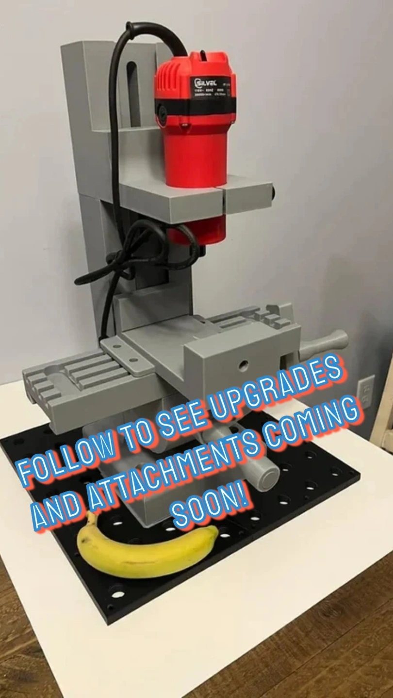 功能性立式铣床 来自 Carman3D - MakerWorld