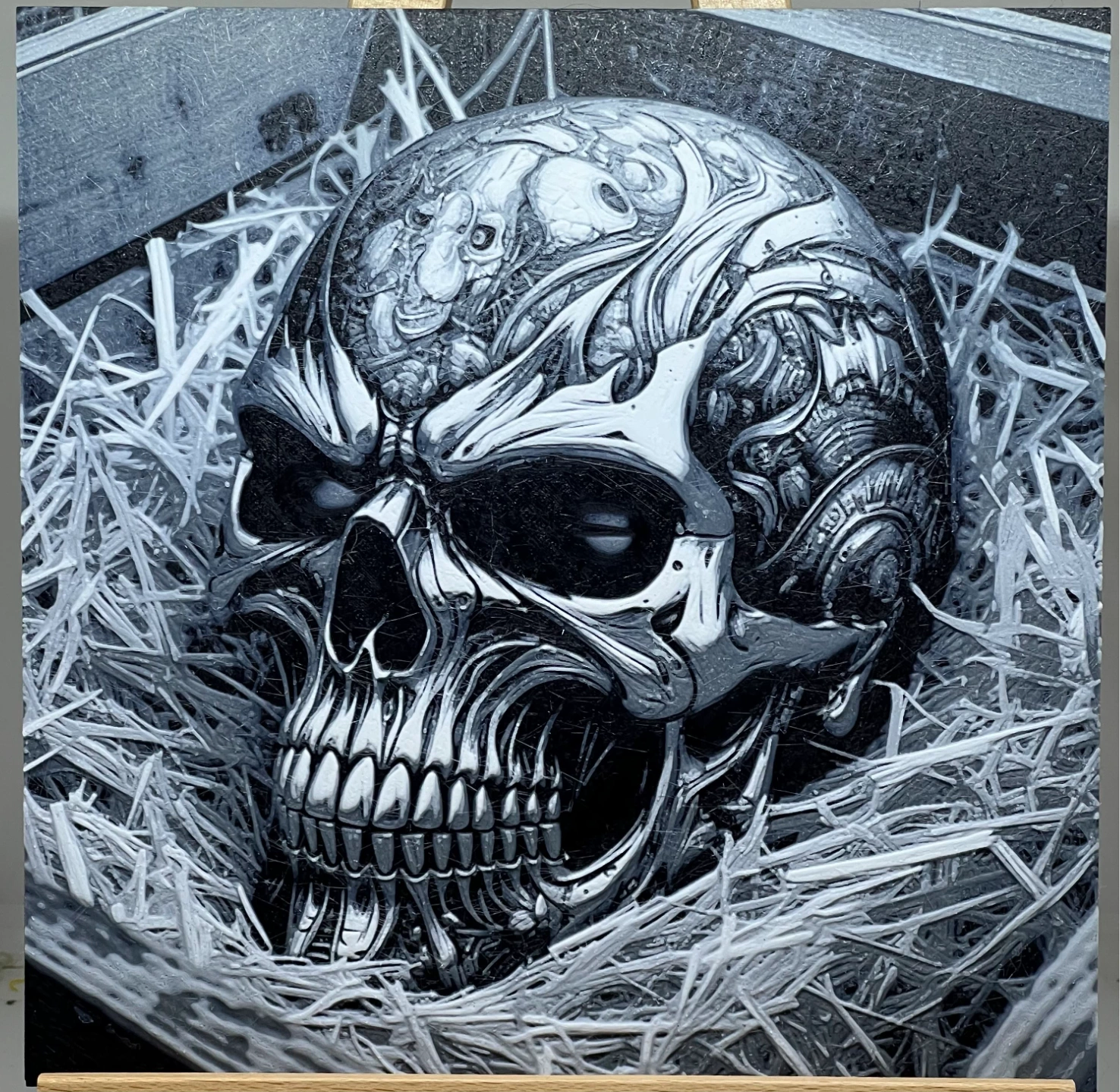 Rune Skull #9 来自 bestboi3d MakerWorld：免费下载 3D 模型