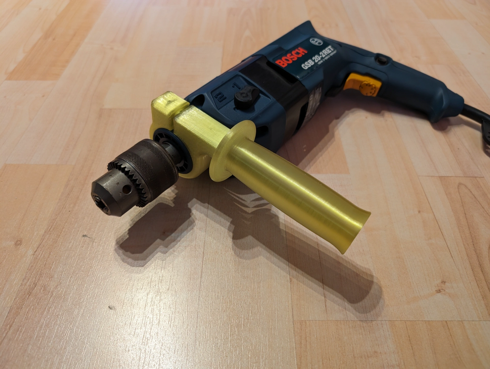 Drill Front Handle for 43mm neck 来自 chrisax212 - MakerWorld