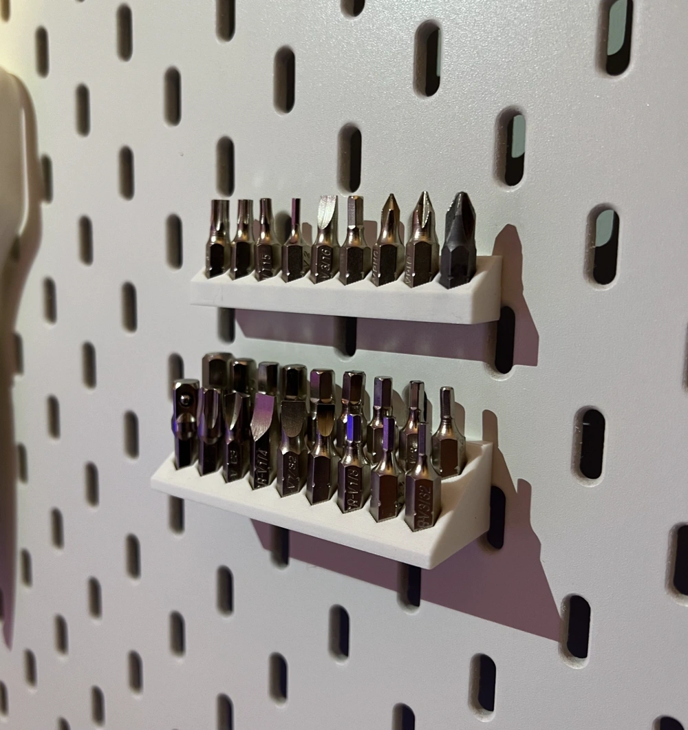 Skadis Hex Bit Holder 来自 3D Accessory - MakerWorld