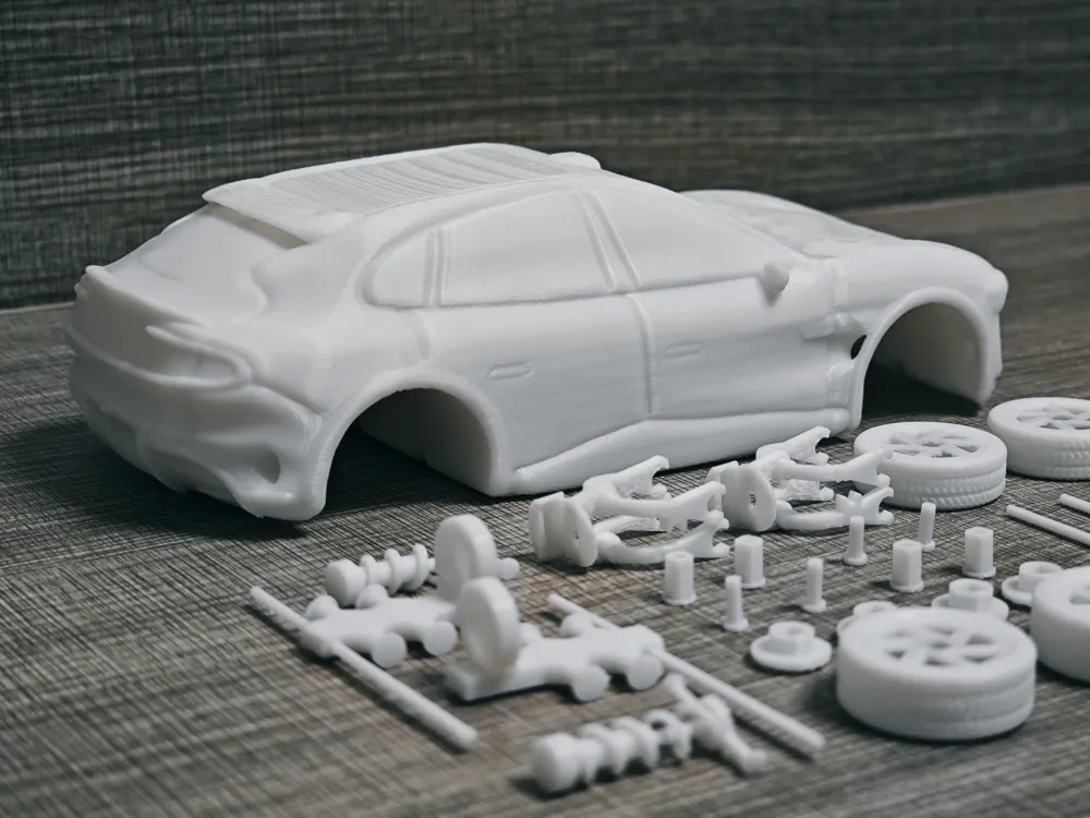 小米汽车模型-小米YU7（Xiaomi Car Model - Xiaomi YU7） 来自 J.Z.D. MakerWorld：免费下载 3D 模型