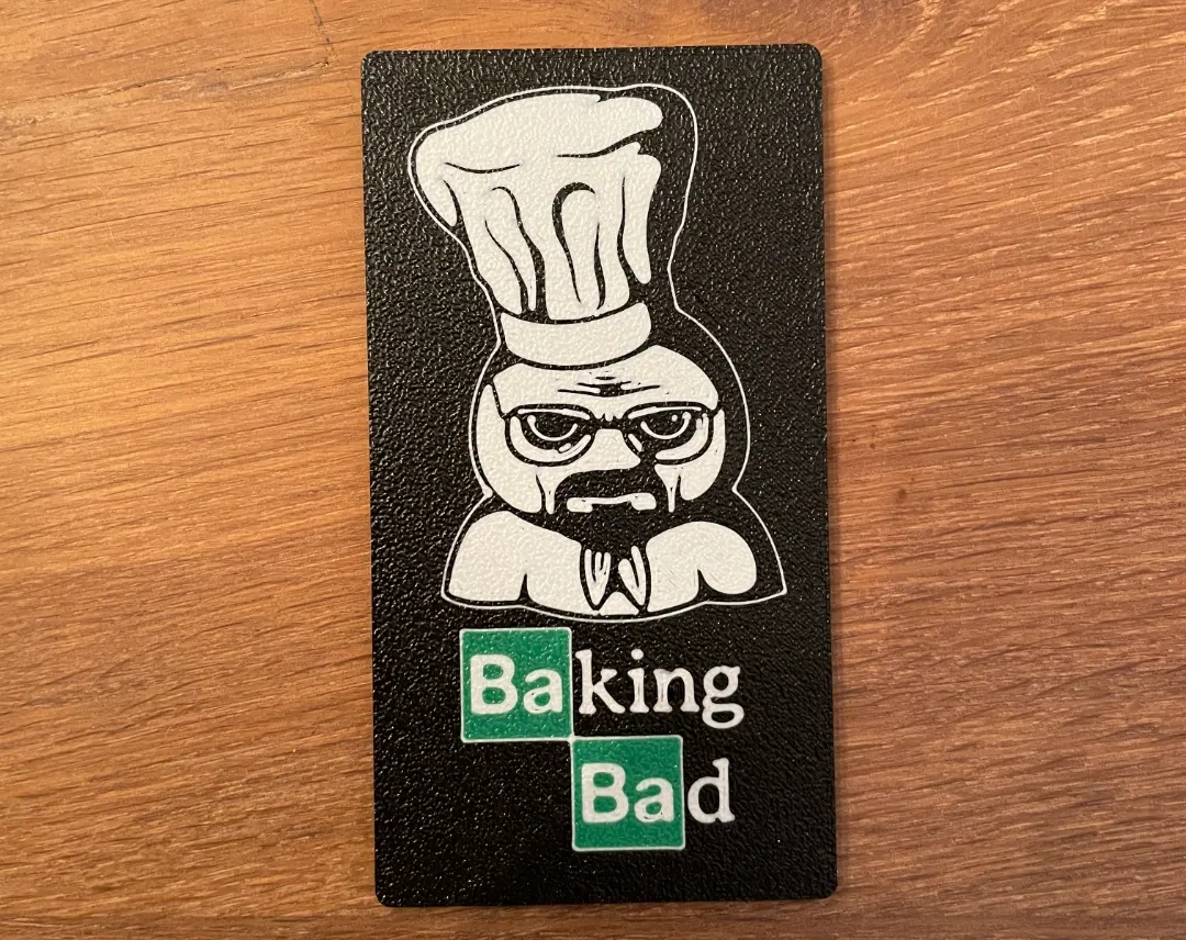 Breaking Bad Fridge Magnet / Baking / Parody / 来自 3D Prints This Week ...