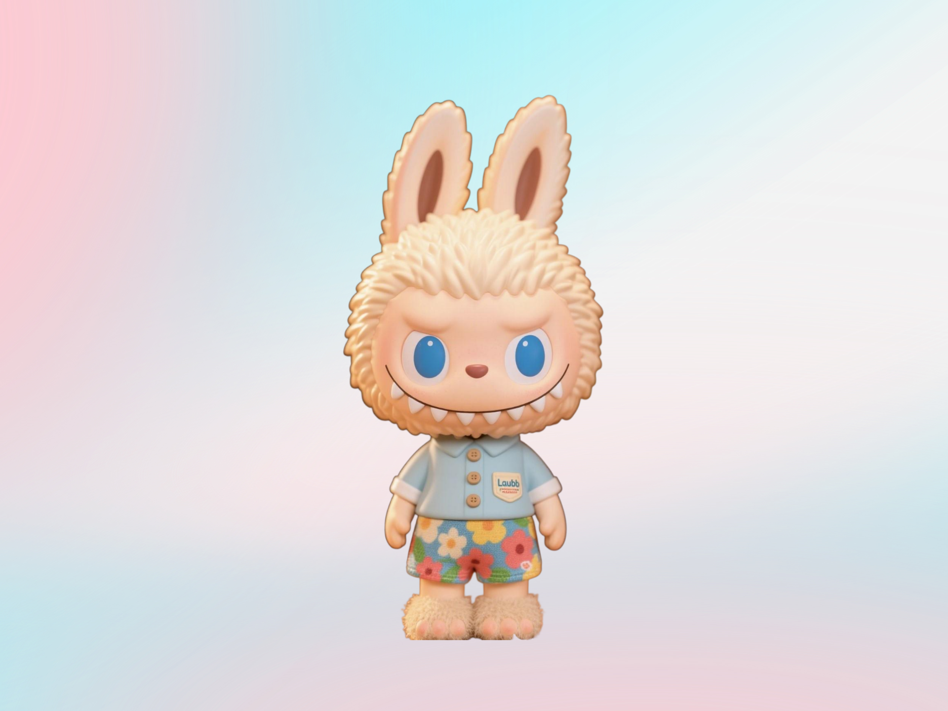 泡泡玛特labubus花裤子 来自 Gavin Lin MakerWorld：免费下载 3D 模型