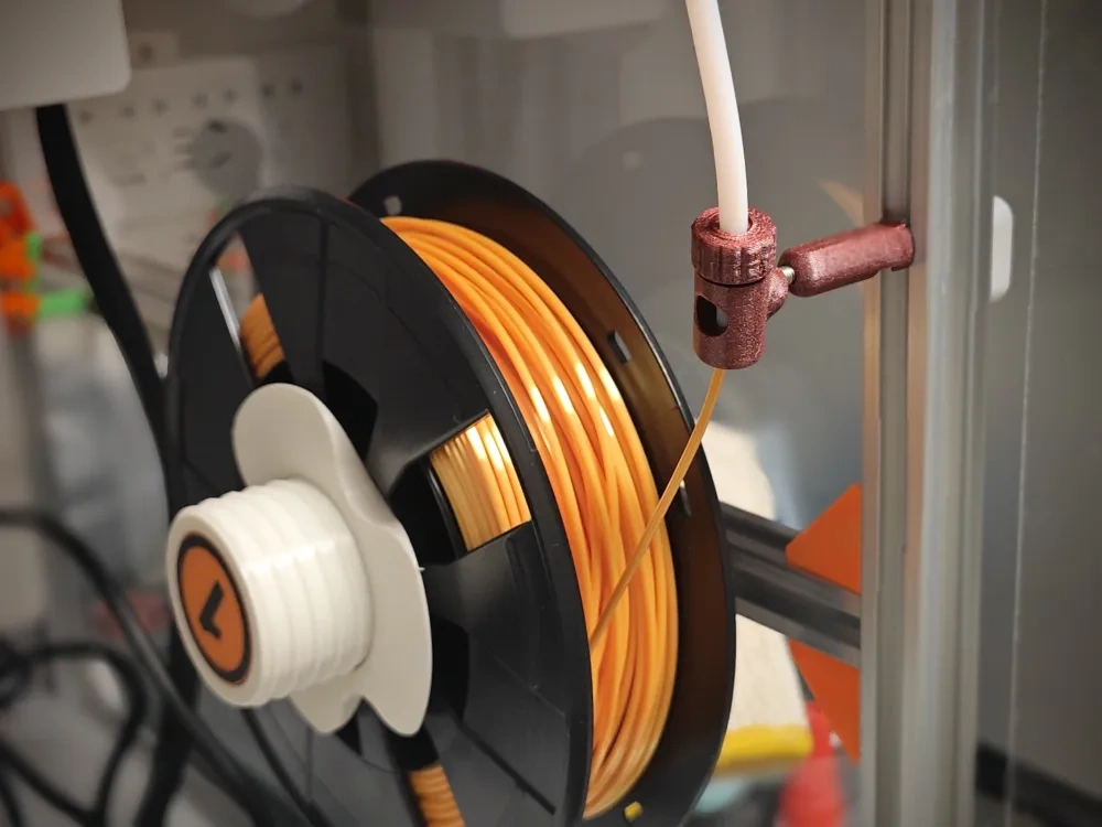 进料万向导向头 universal fairleader 特氟龙管接头 来自 六六MakerWorld：免费下载 3D 模型