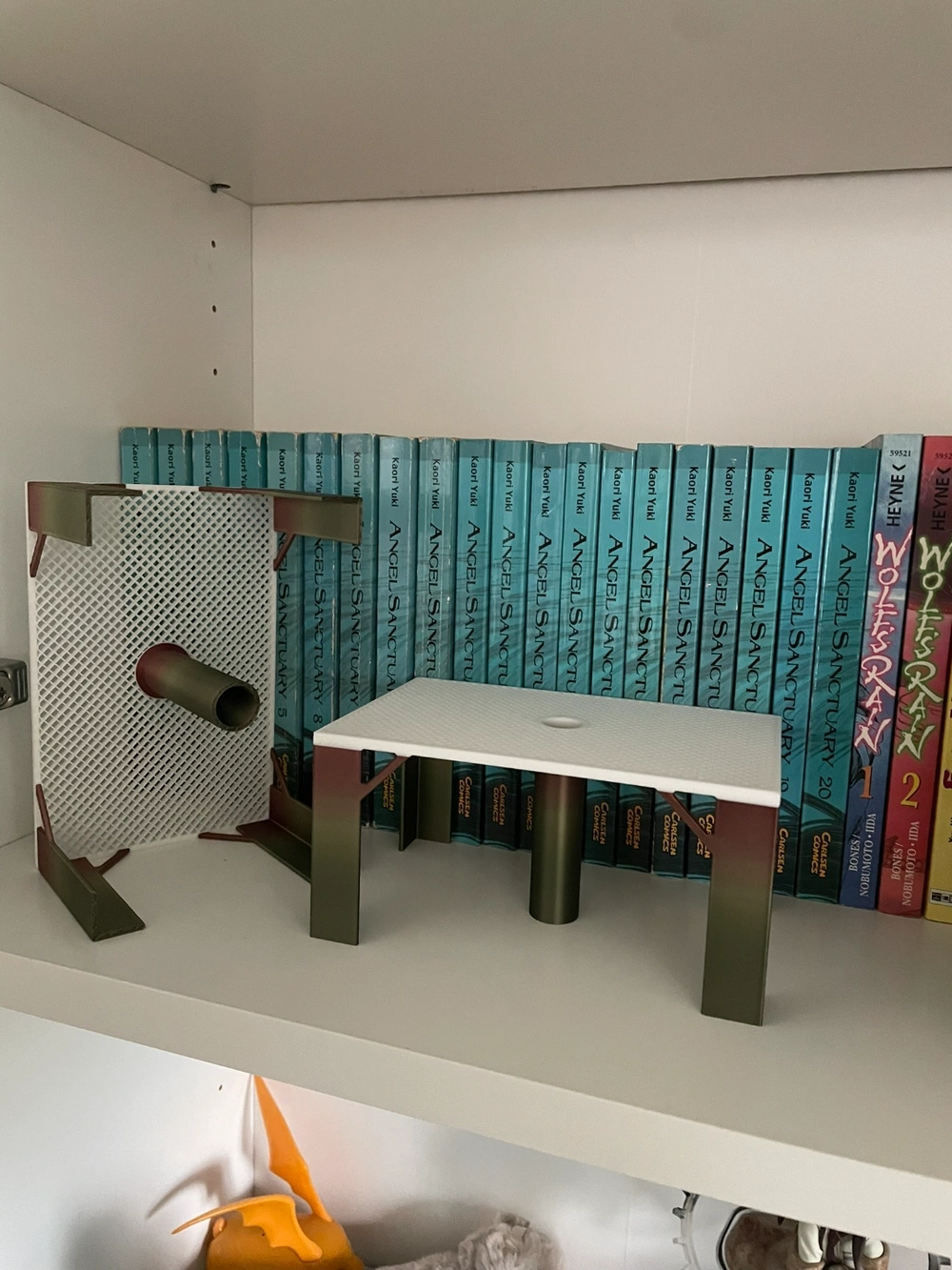 Manga Book second row riser shelf for Ikea Billy 来自 Crisio - MakerWorld