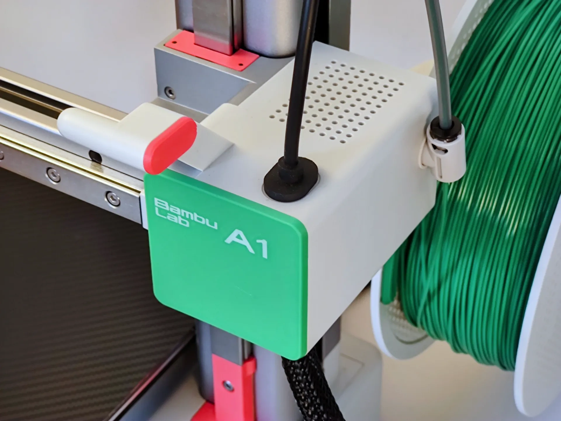 A1 Mini X Motor Faceplate with Logo 来自 Henlor - MakerWorld