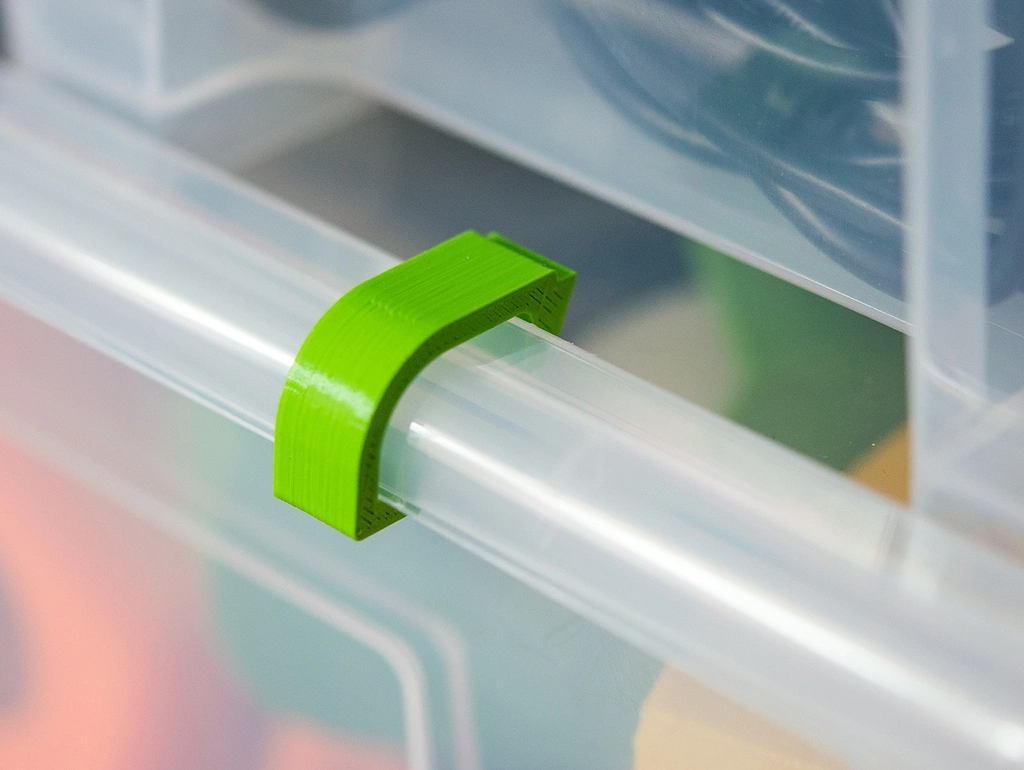 用于较小宜家SAMLA储物盒的盖子夹 来自 flummer - MakerWorld