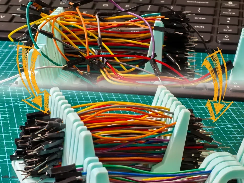 杜邦线收纳工具V2 - Dupont Wire Organizer V2 来自 WilliTourt MakerWorld：免费下载 3D 模型