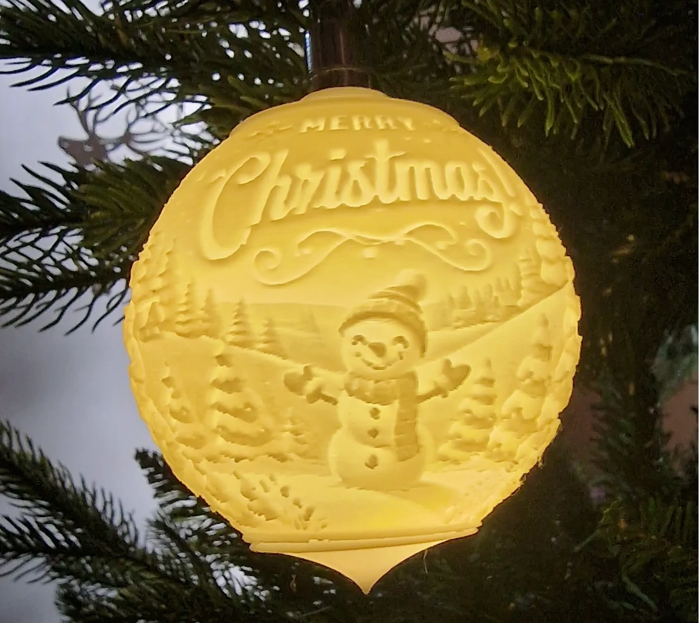 圣诞饰品镂空框架，配有迷你LED灯 来自 dean86 - MakerWorld