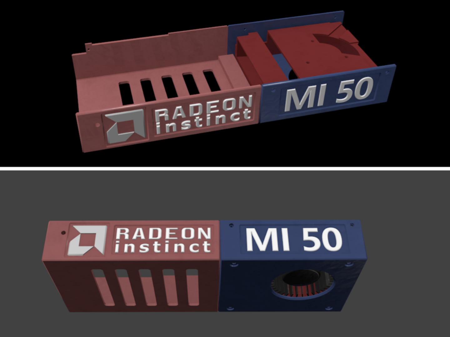 AMD RADEON instinct MI50 来自 晓羊苏曦 MakerWorld：免费下载 3D 模型