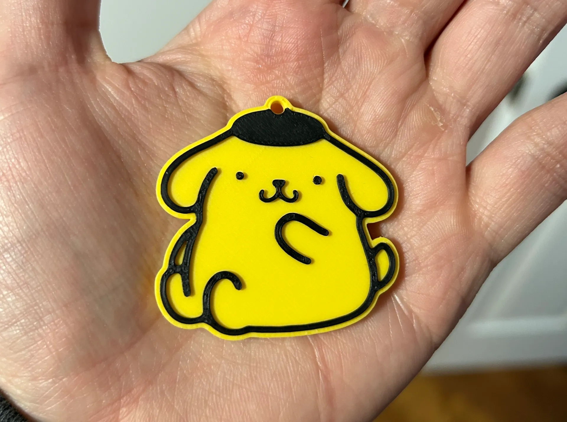Pompompurin Keychain 来自 Super3D - MakerWorld