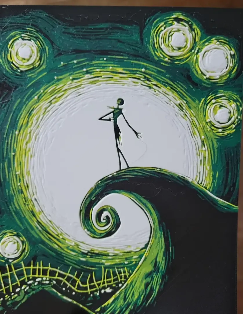 圣诞夜惊魂 Hueforge 来自 x4mp0 - MakerWorld