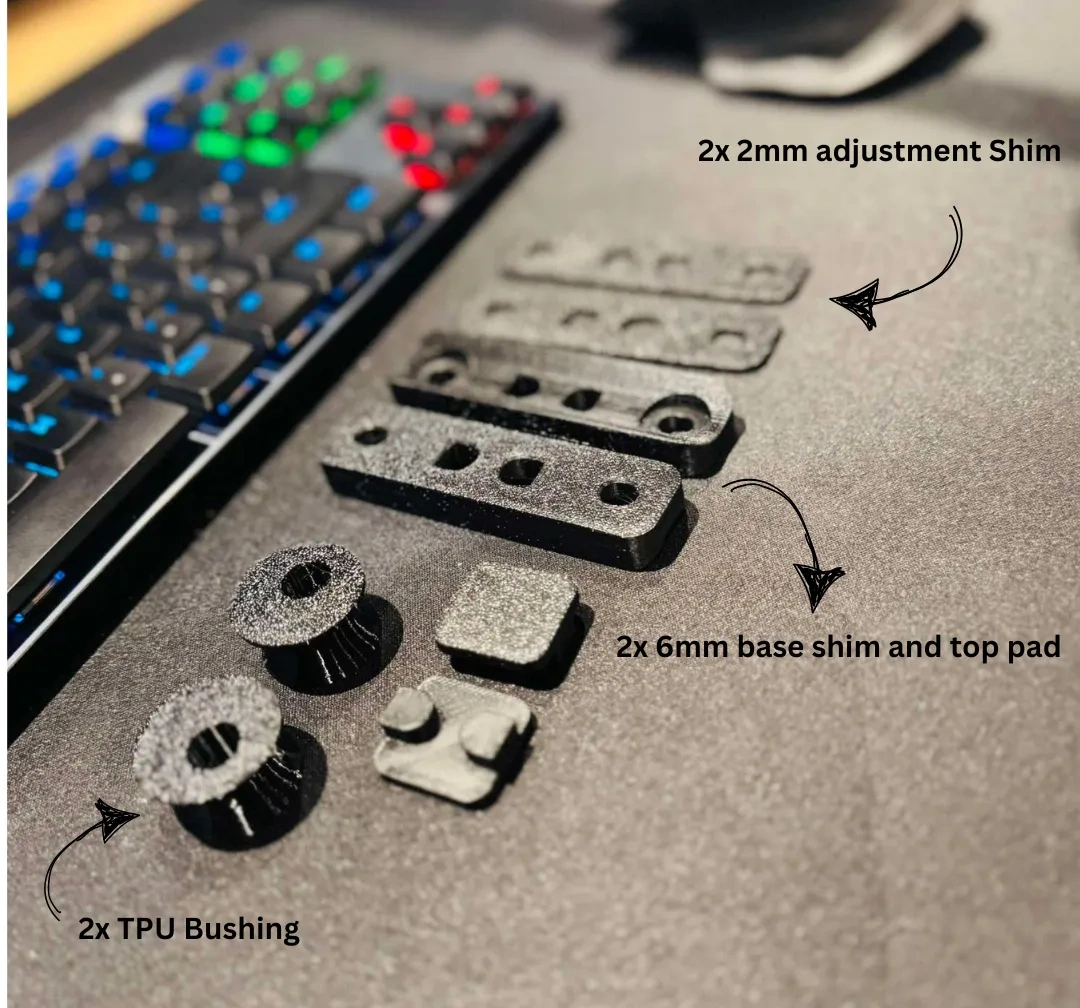 Yamaha 2021+ Tracer 9 GT / GT+ Seat Slope Mod 来自 Minas_Elef - MakerWorld