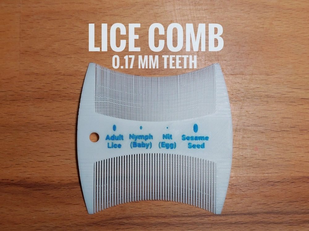 Lice or Flea Comb 来自 Modelicious Creations - MakerWorld