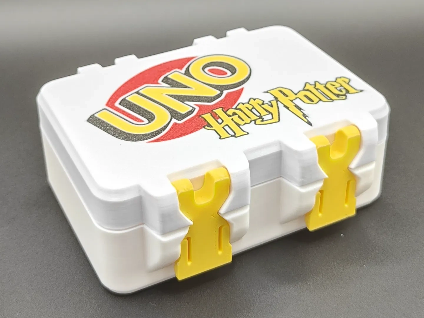 Uno Harry Potter卡盒 - SnapLock 二次创作 - 来自 mteomarch - MakerWorld