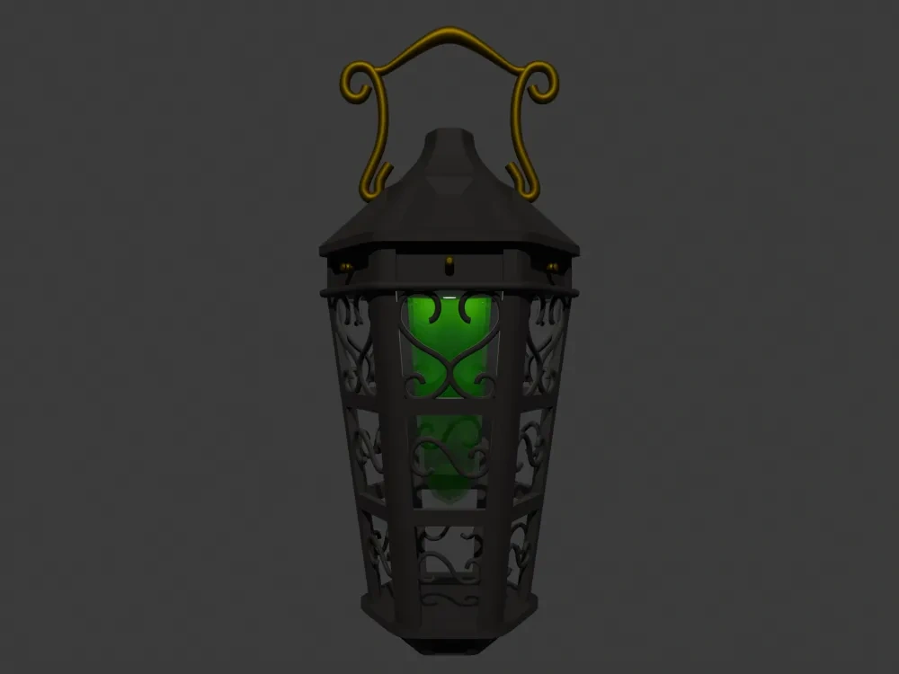 奇幻水晶灯笼 - 免费 3D 打印模型 - MakerWorld