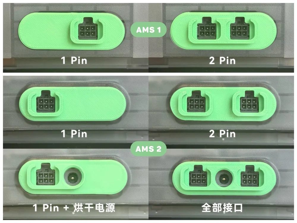 AMS 接口支撑与防尘二合一 - 免费 3D 打印模型 - MakerWorld