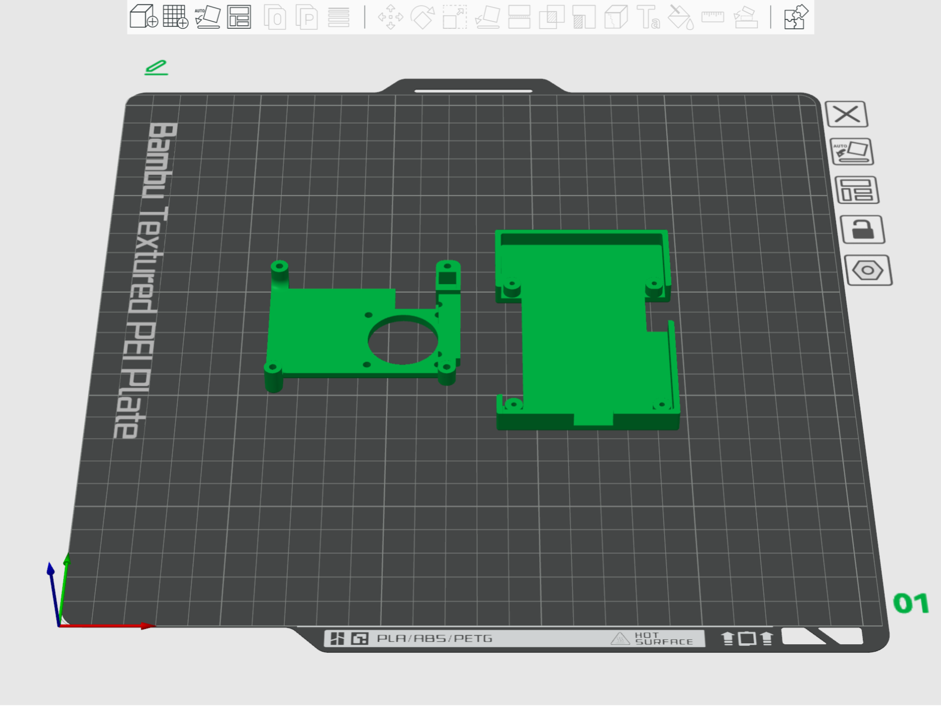 地瓜机器人RDK_X5散热外壳 来自 sword9 MakerWorld：免费下载 3D 模型