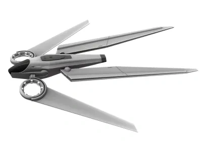 Y172 VTOL 雨燕飞行器 灵笼2PV白老板座驾 来自 HZ汉作_HanZone MakerWorld：免费下载 3D 模型