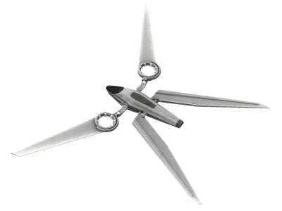 Y172 VTOL 雨燕飞行器 灵笼2PV白老板座驾 来自 HZ汉作_HanZone MakerWorld：免费下载 3D 模型