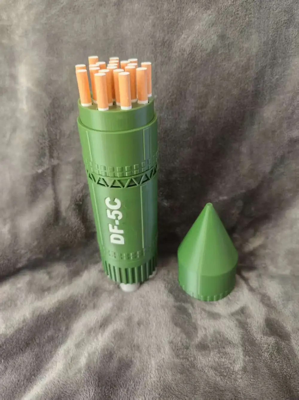 ddsandb 东风-5C香烟储藏盒带烟灰缸 来自 MAX ONE MakerWorld：免费下载 3D 模型