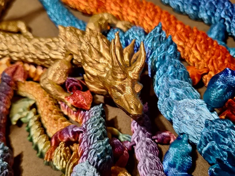 Articulated Dragon 来自 Agent iQ - MakerWorld