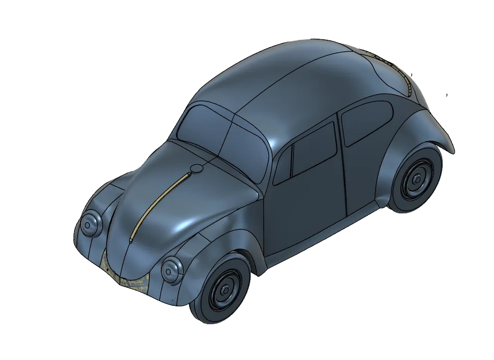 car beetle type 1 model 来自 yael.bras - MakerWorld