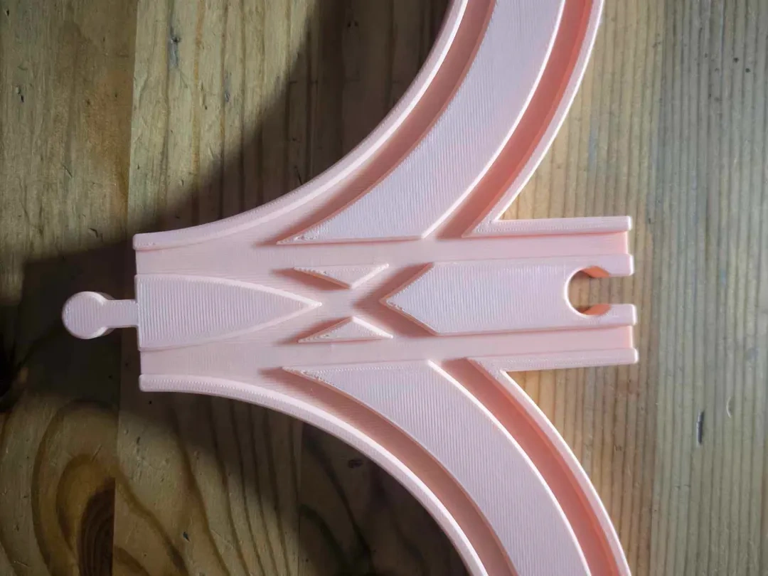 Brio/Ikea/Woody cross 3+1 split wooden track 来自 kolar.majkl - MakerWorld