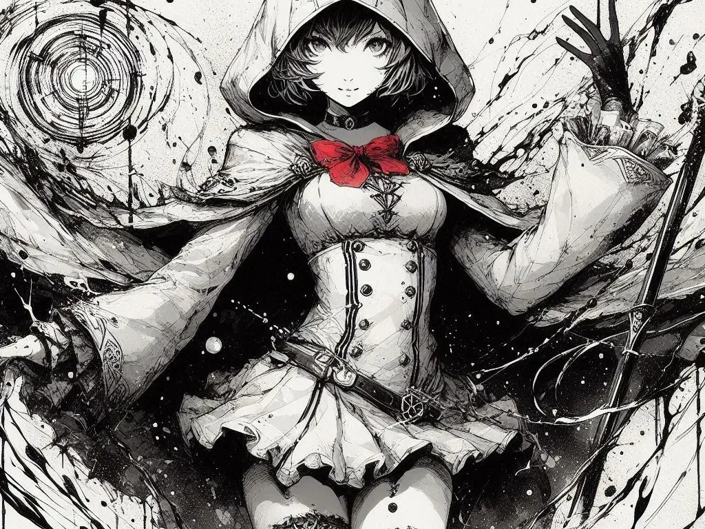 Wizard girl Anime style Hueforge 来自 BuzzEye - MakerWorld