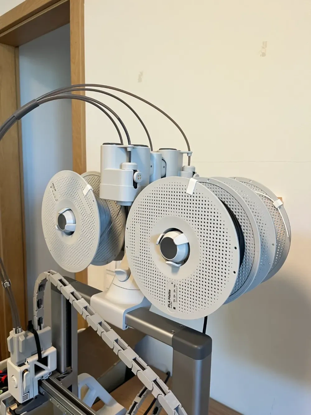 AMS Lite A1 顶部支架 - 无倾斜改编 二次创作 - 来自 Arzhang Lotfi MakerWorld：免费下载 3D 模型