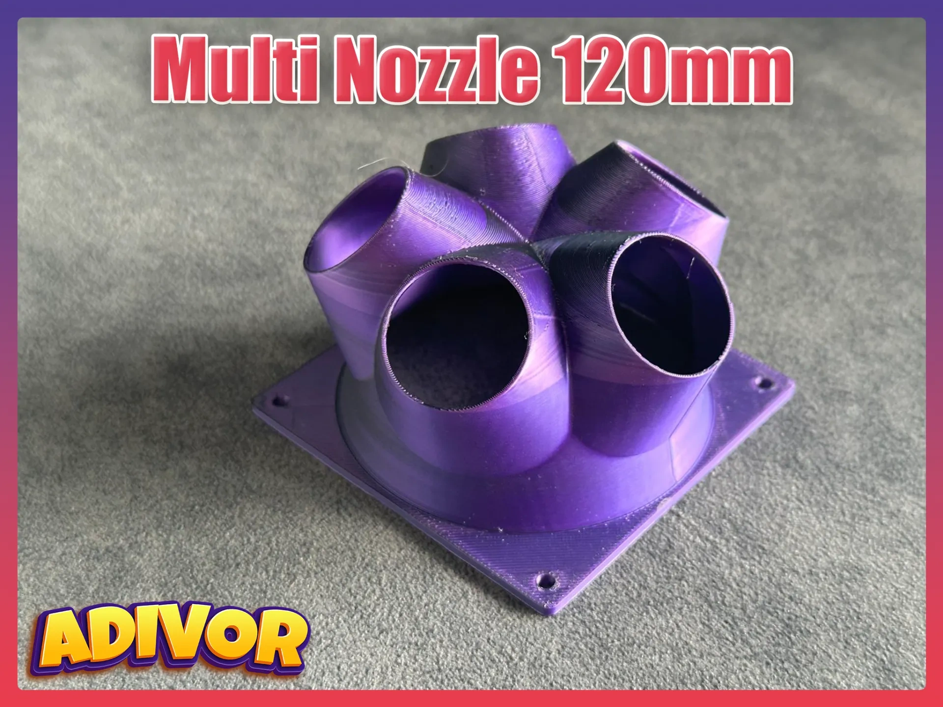 Fan Nozzle 5 Exit Turbo 来自 Adivor - MakerWorld