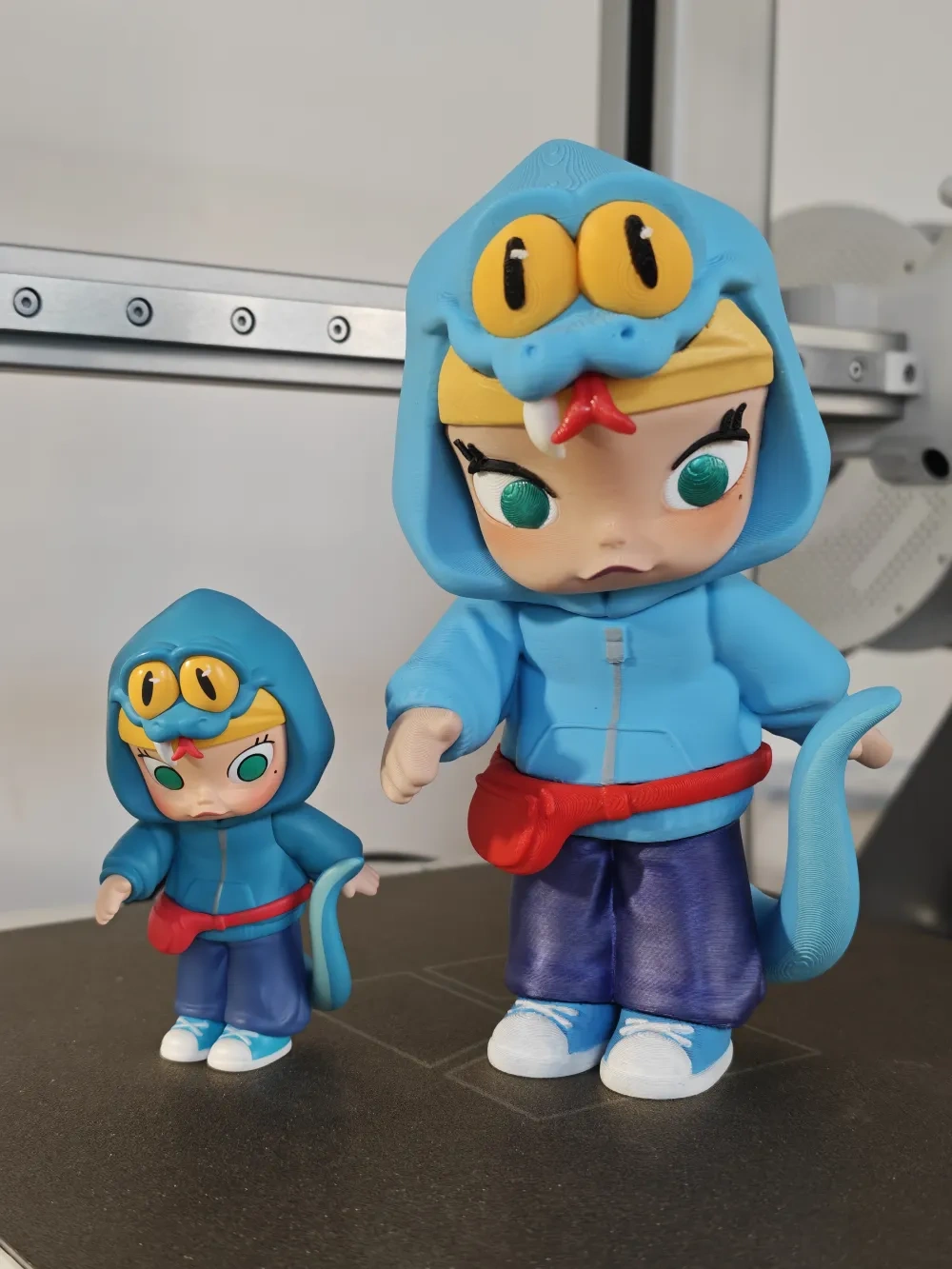 疯狂动物城 盖瑞一条蛇molly 联名（多色分件） 来自 Hoppe MakerWorld：免费下载 3D 模型