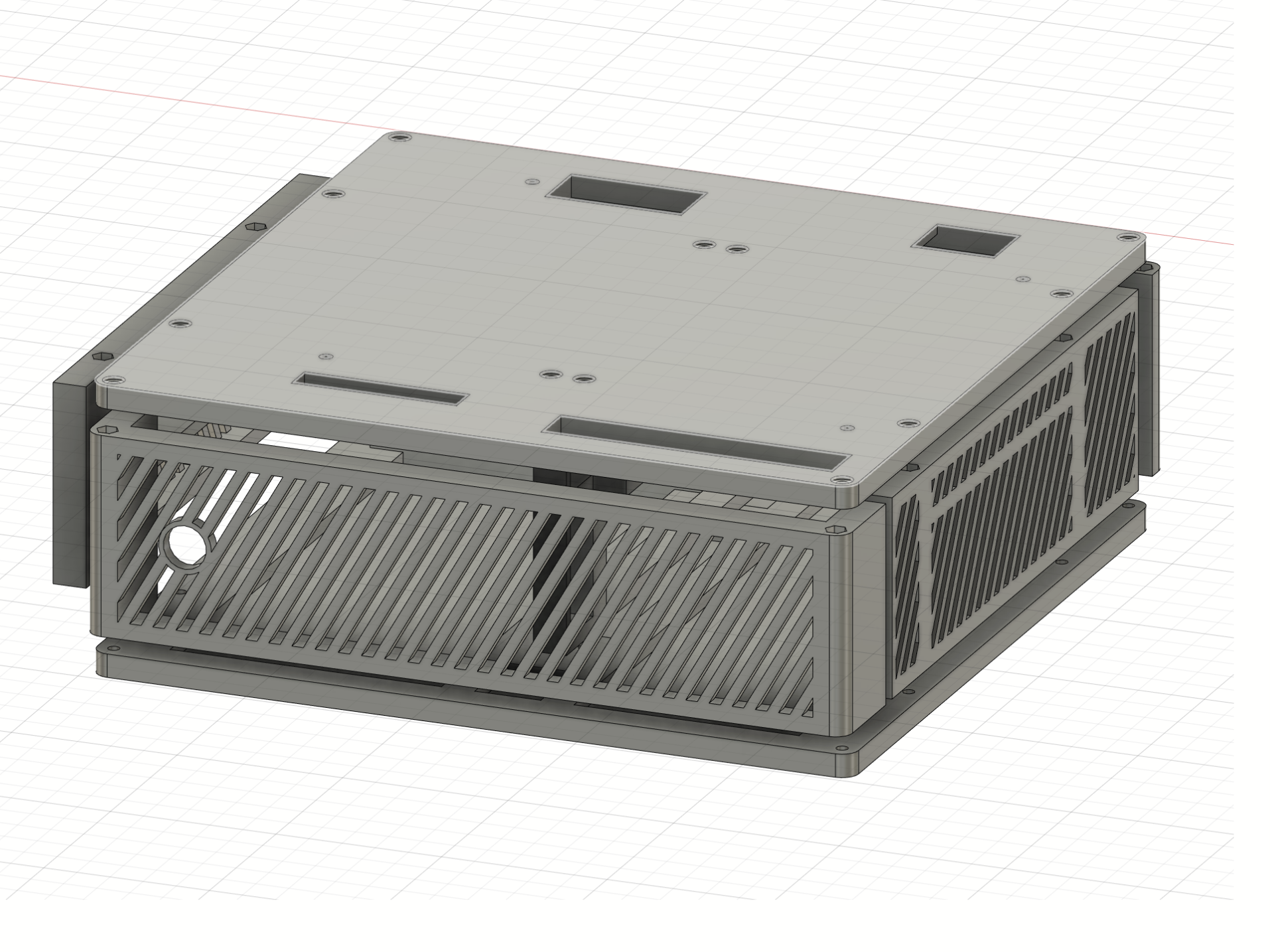 NAS 机箱 来自 小哼猪 MakerWorld：免费下载 3D 模型