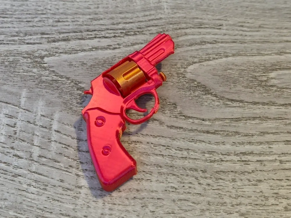 Revolver_Fidget_Remix 二次创作 - 来自 valdman2007MakerWorld：免费下载 3D 模型